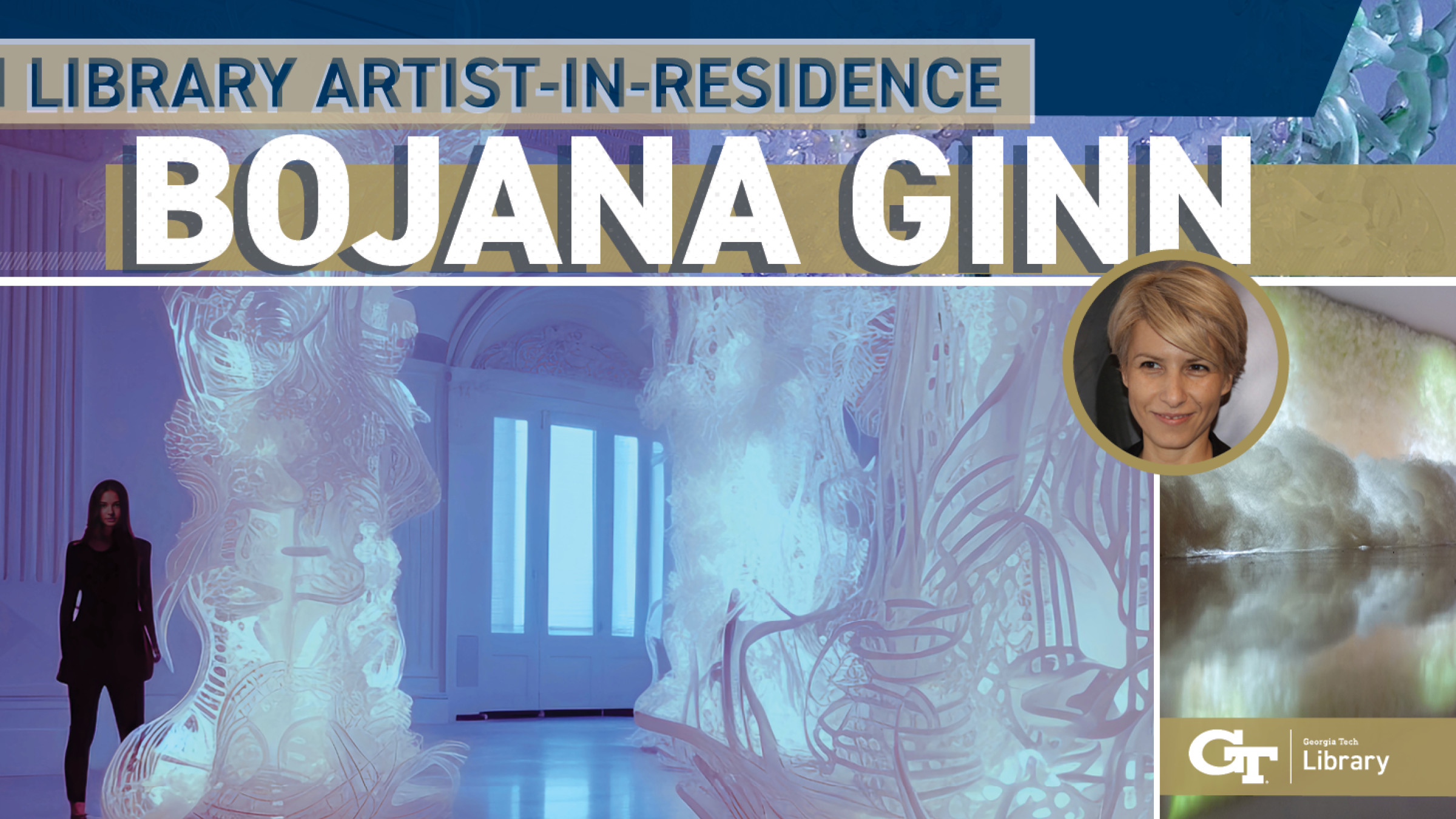 Library partners with third Artist-In-Residence, Bojana Ginn | Georgia ...